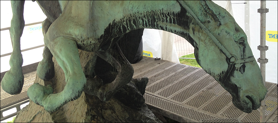 Gunnar Utsond ‘Helhesten’ | Art Conservation Ana Vrdoljak